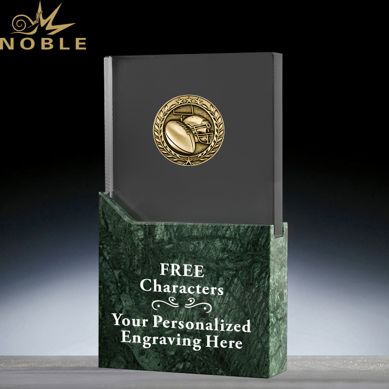 Popular New Design Custom Sports Champion Football Marble Trophy - Buy ...