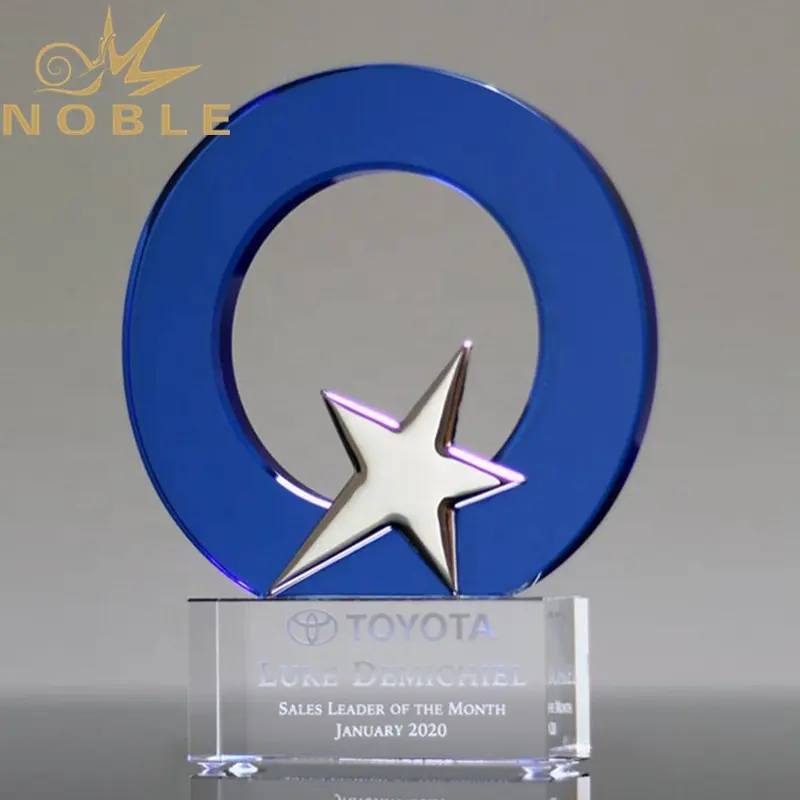 High Quality Custom Balanced Star Crystal Trophy - Buy Custom Balanced ...