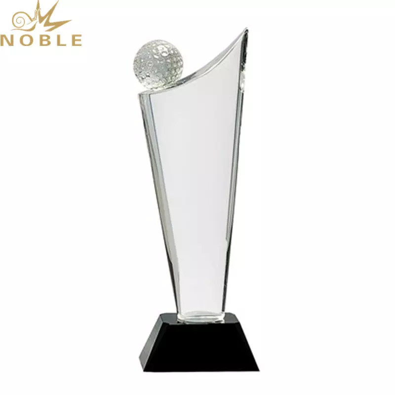 Custom Sports Golf Crystal Trophy - Buy Sports Golf Award, Flame Trophy ...