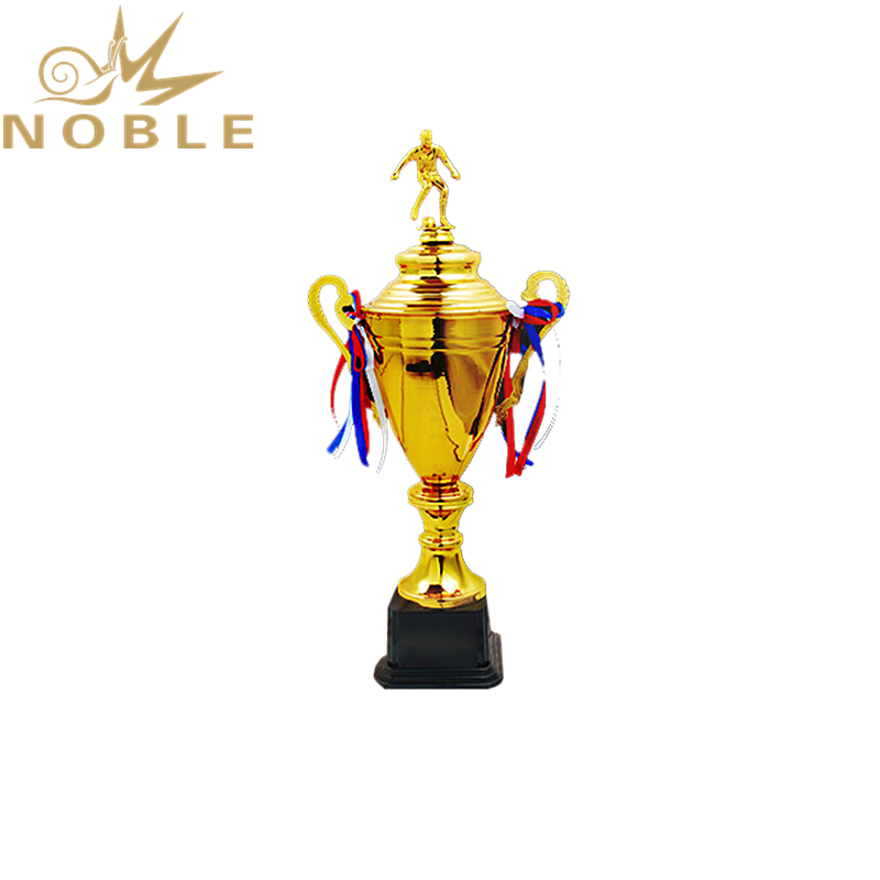 Metal Custom Sports Soccer Cup Trophy with Soccer Player Figurine - Buy ...
