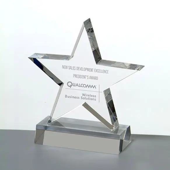 New Design Custom Crystal Star Award As Business Gift - Buy Crystal ...