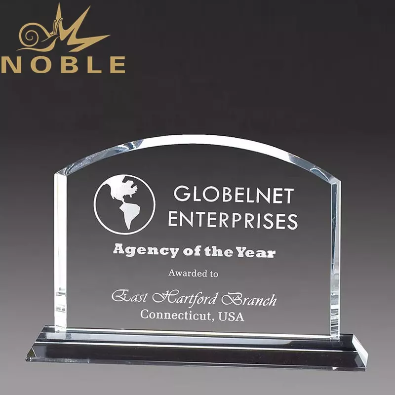 High Quality Exquisite Domed Billboard Crystal Trophy Plaque - Buy ...